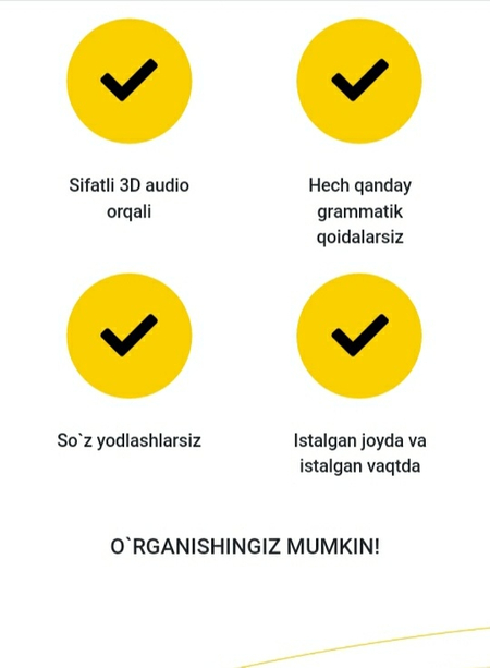 Tedbook kitobi 5 oyda tilnibmukammal o‘rganish