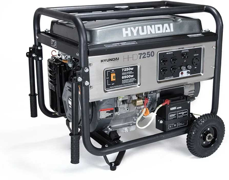 Генератор Hyundai GEN-HHD7250 с электро стартером (бензин/газ)
