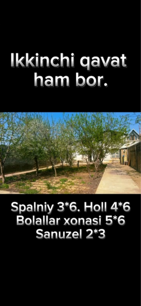 hovli sotiladi 4 sotix kotta hasanboy
