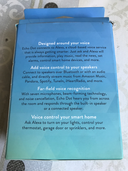 Голосовой помощник echodot умная колонка