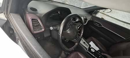Honda MN-V в аварийном состоянии
