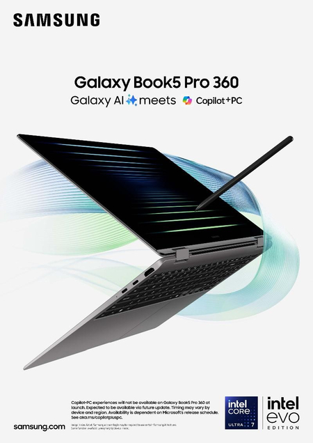 Новинка Ультрабук бизнес класса Samsung Galaxy Book4 Pro 360 (USA)