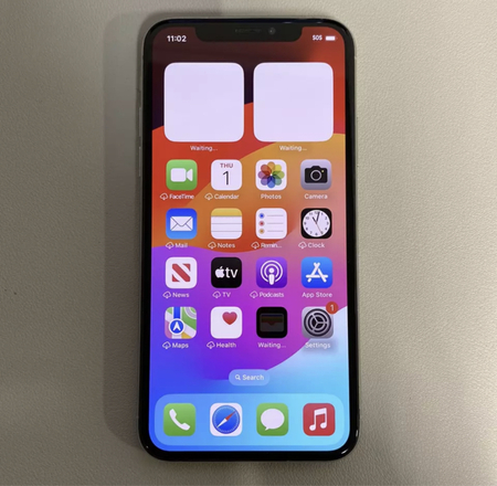 Iphone XS 256gb white Face bor
