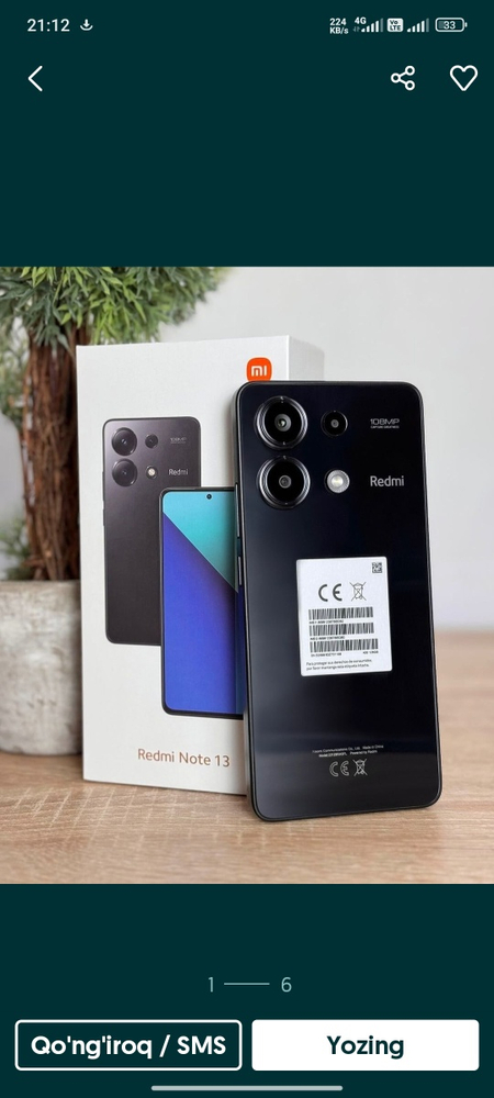 Redmi Note 13 8/128gb