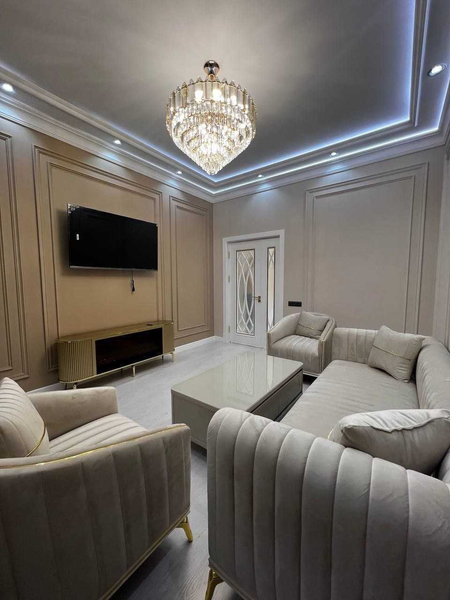 ЖК Parkent Avtnue 4-комнатная 3/9 73 м² евроремонт мебель техника