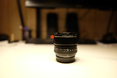 Fujifilm Fujinon Fuji XF 14mm f2.8 prime lens