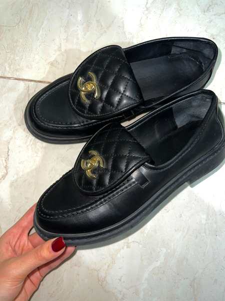 женские лоферы Chanel