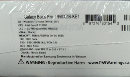 samsung galaxy book pro