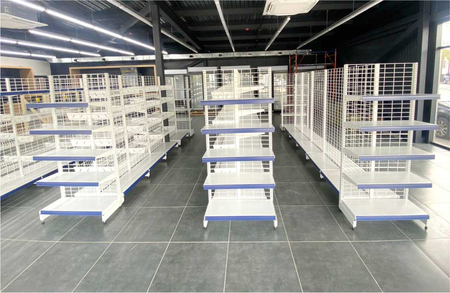 Стеллажи для продуктового магазина, metall tokcha