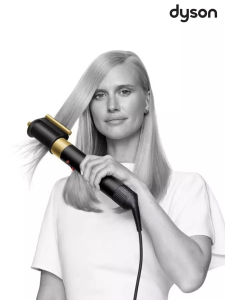 Dyson styler airwrap long complete onix gold