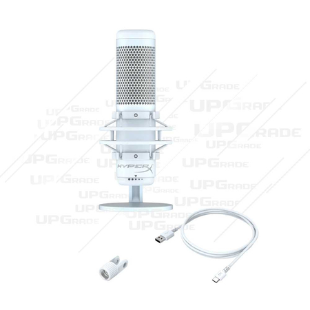 Микрофон HyperX QuadCast S White | Бесплатная Доставка