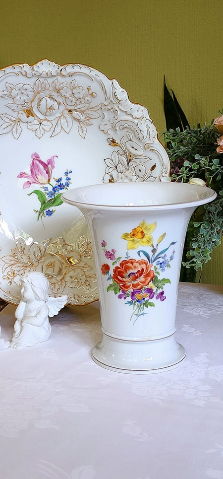 Старинная ваза Meissen