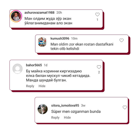 Ozdiruvchi sifatli va chidamli maykalar | Dostavka bor!