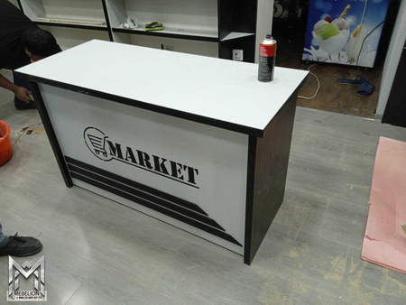 Готовим на заказ прилавки, стеллажи, витрины для магазинов!