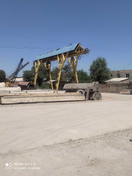 Бетон махсулотларини ишлаб чиқариш корхонаси 1,55 гадан иборат