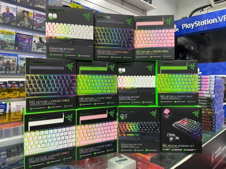 СКИДКА! 120колпачков/кейкапы+кабель Razer PBTдля клавиатура