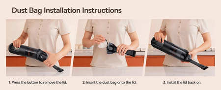 Автомобильный пылесос Baseus AP01 Handy Vacuum Cleaner 5000Pa