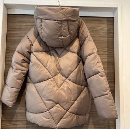 Пуховое пальто Zara для девочек 11-12 лет