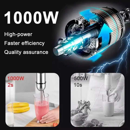 Sonifer SF-8093 сверхмощный ручной блендер  нержавеющая сталь