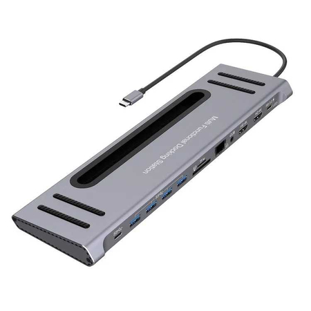 Акция! СКИДКА!!! Док станция с Type-C ONTEN 12 в 1 перечисление есть