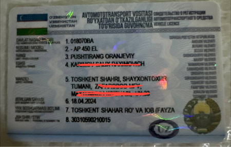 Прицеппи техпаспорти
