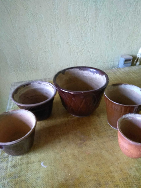 Продаю керамические горшки для цветов