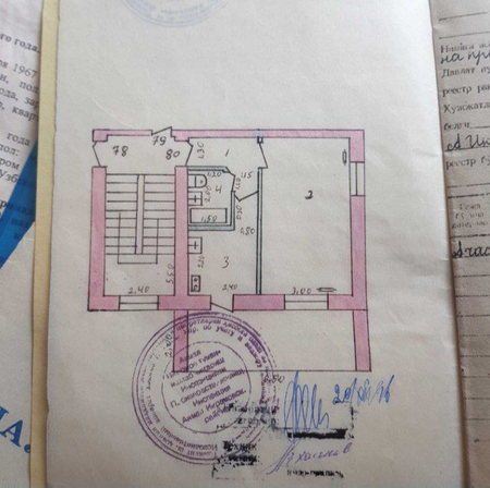 Продается квартира на 13 квартале Чиланзарского района. 1/5/5