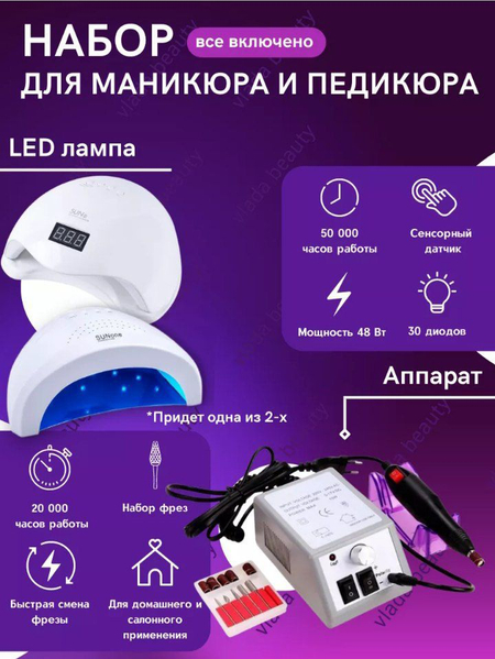 Маникюр и педикюр набор