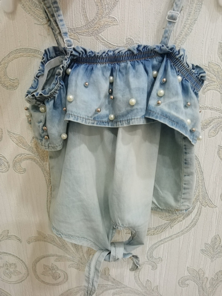 Джинсовый костюм на 4-5лет