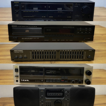 Denon Sanyo маяк  электроника daewoo