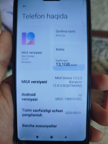 Redmi 8 lite sotiladi