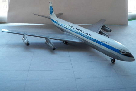 Сборная модель самолета Боинг 747-400  (Ревелл 1:144)