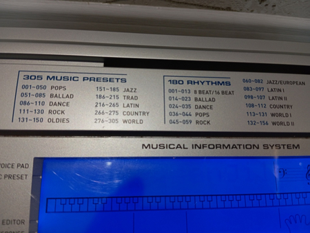 WK-210 BRAND CASIO Made in JAPAN Elektro Piano Yangidek!