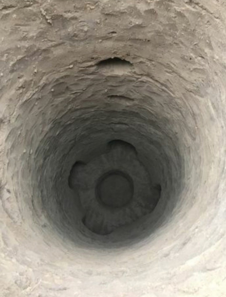 Urachi ura  yama яма basseyn tunel transheya padkop padval katlava qaz