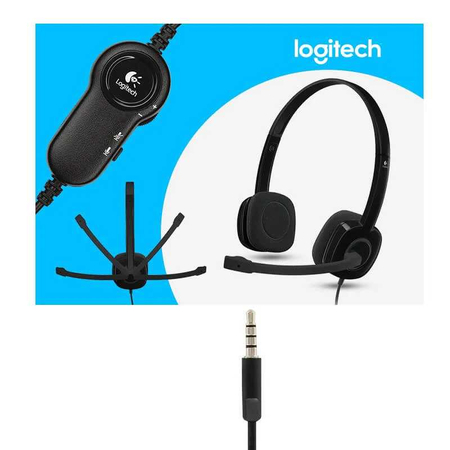 А28market предлагает - Наушник Logitech H151 aux microphone x1 jac
