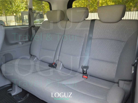 Hyundai Starex H1 Transfer Transport services Uzbekistan Tour Guide