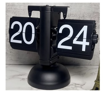 Перекидные настольные часы Flip Clock интерьер дизайнерские креативные