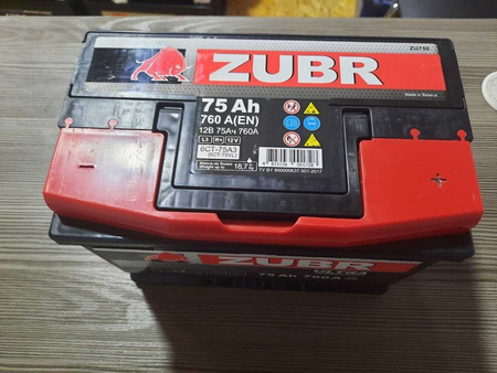Аккумуляторы ZUBR 75Ah. Официальный магазин