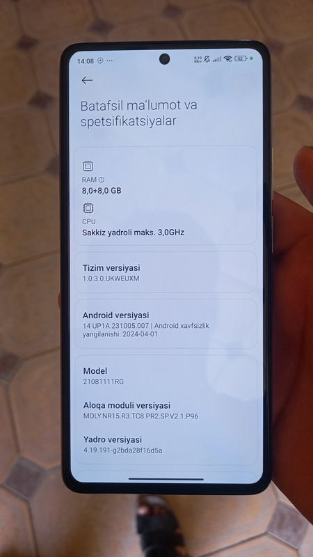 XIAOMi  Mi 11T 8+8/128 5G