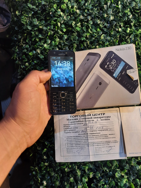Nokia 230 Vietnam Orginal 2Sim IMEIdan o‘tgan karopka dakumenti bor