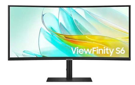 34-дюймовый монитор Samsung ViewFinity S6 S65UC UWQHD 100Hz
