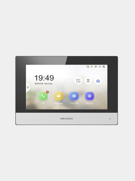 Комплект домофон + вызывная панель Hikvision DS-KIS603-P