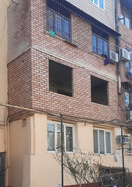 kladka kirpicha na balkon!!! balkonga g'isht teramiz!!!