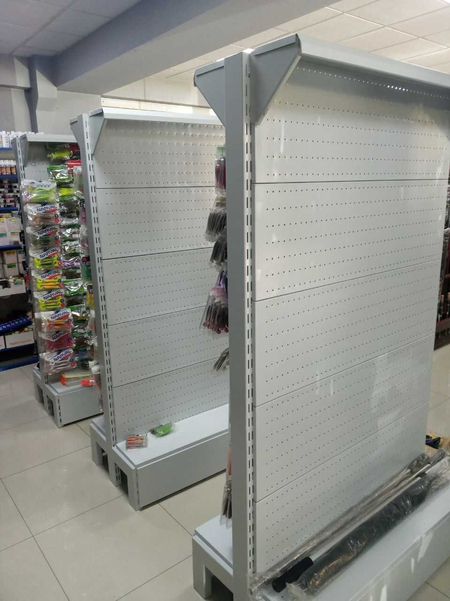 Торговые стеллажи из металла