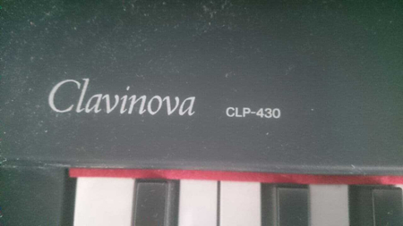 Цифровое пианино Yamaha CLP -430 , для дома и студии звукозаписи.