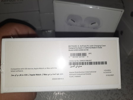 BEPUL DOSTAVKA!!!Airpods pro Dubai lux full New  version