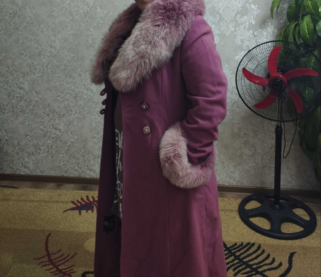 Qishqi Palto Yoqali