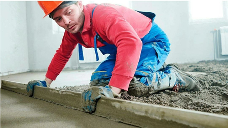 Полусухой стяжка