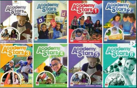 Academy Stars 0,1,2,3,4,5,6 pupil\\\'s book + workbook