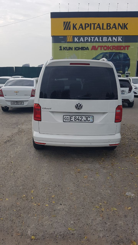 Wolswagen caddy holati ideal 7 kishilik